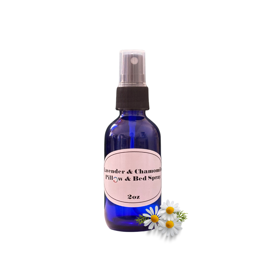 Lavender & Chamomile Pillow & Bed Spray – Natural Restorative Nutrition